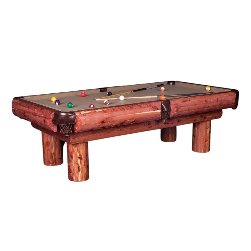 Red Forest Pool Table | Cabin Place
