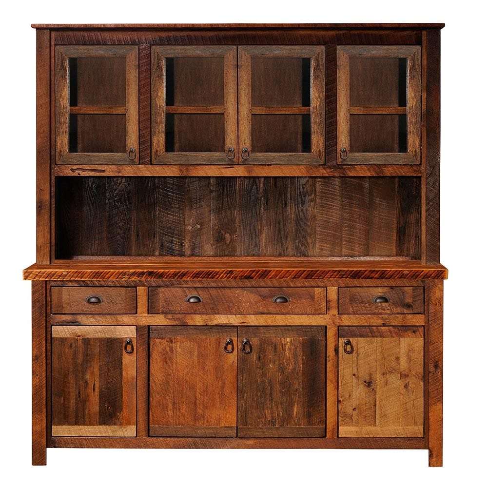 Barnwood Artisan Top Buffet & Hutch | Cabin Place