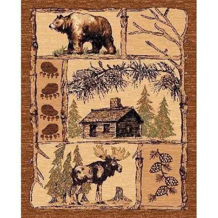 Rustic Area Rugs For Your Cabin Or Lodge | Cabin Place – The Cabin Place