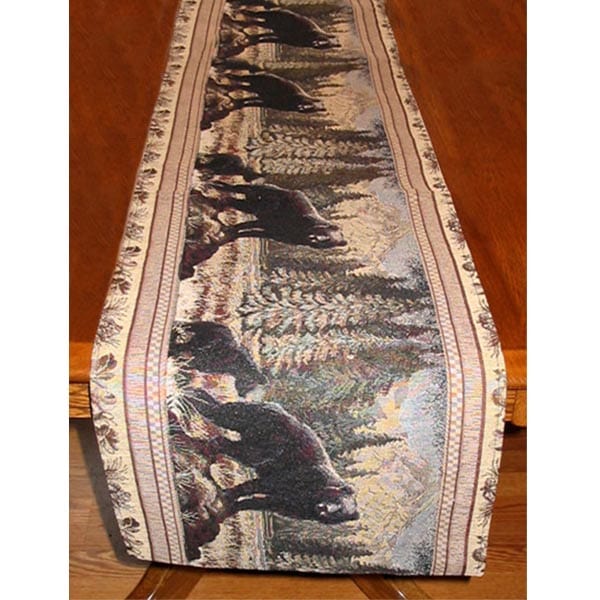 Bear Family Table Runner | Cabin Place