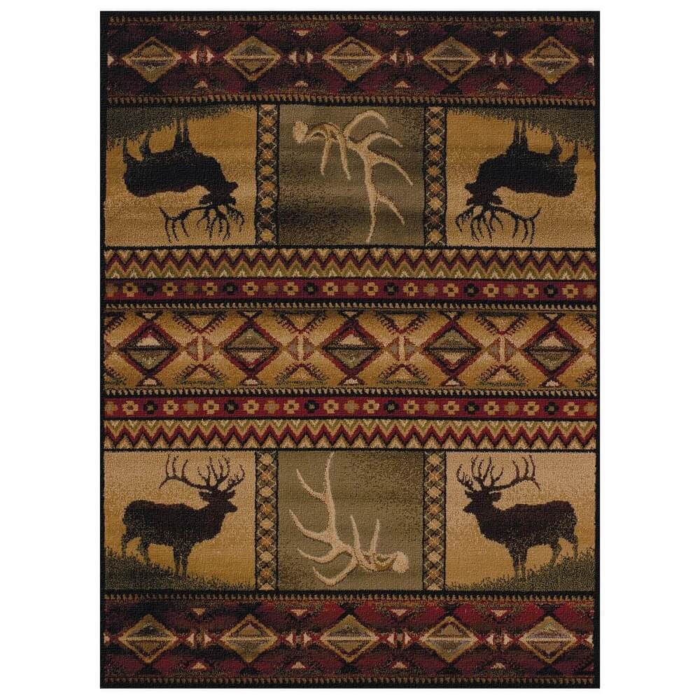 Elk Mountain Area Rug | Cabin Place – The Cabin Place