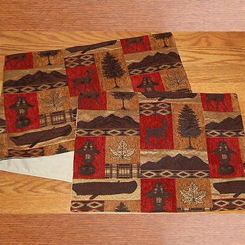 Rustic Lodge Placemats & Table Runners | Cabin Place – The Cabin Place