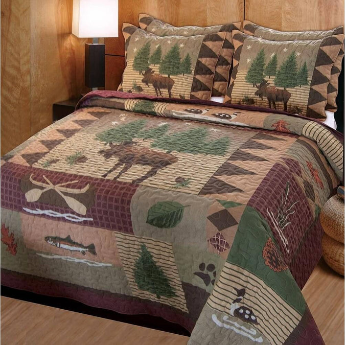 Rustic Quilts | King, Queen, & Twin Sizes | Cabin Place – The Cabin Place