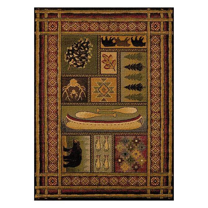 Lodge Living Area Rug | Cabin Place – The Cabin Place