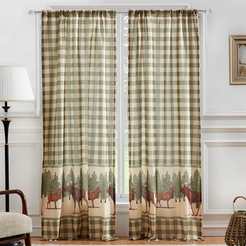 Meadows Edge Lined Drape Set | Cabin Place – The Cabin Place