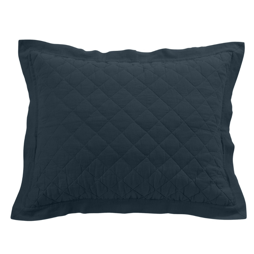Navy Blue Comfort Standard Sham | Cabin Place – The Cabin Place