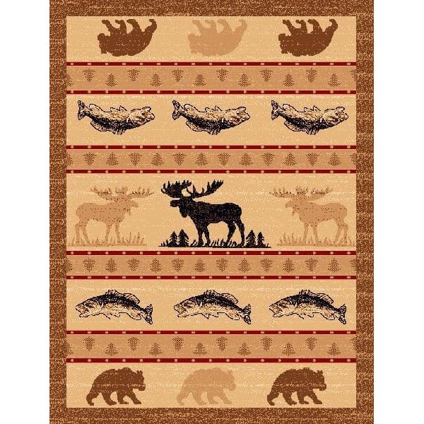 Northwood's Frontier Lodge Area Rug | Cabin Place – The Cabin Place