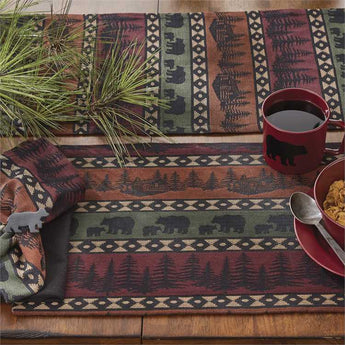 Rustic Lodge Placemats & Table Runners | Cabin Place – The Cabin Place